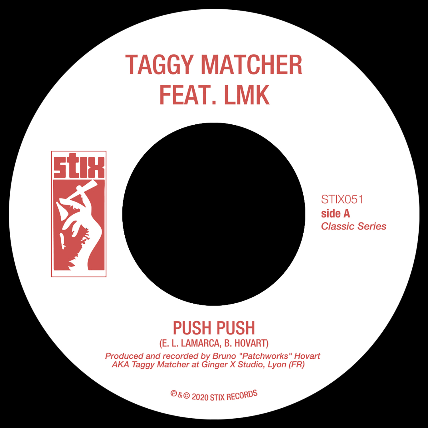 Taggy Matcher feat. LMK - Push Push (7inch) - Favorite Recordings